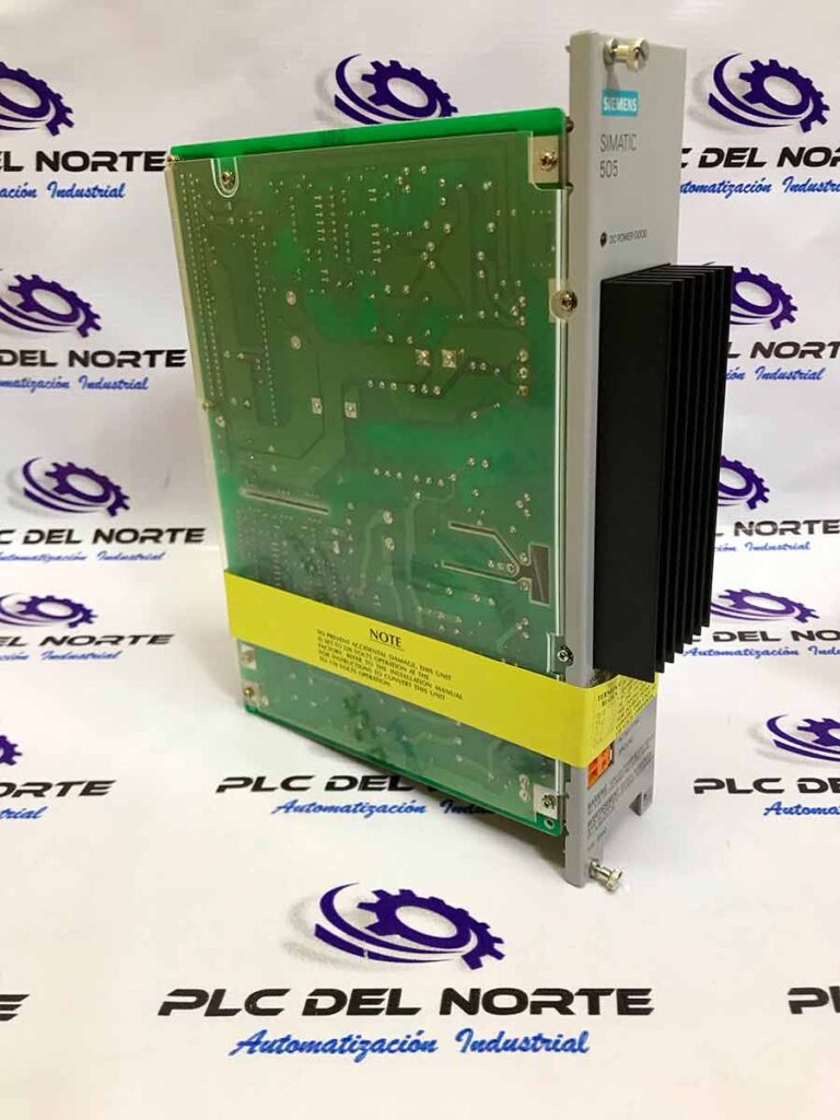 SIEMENS 505-6660 Fuente de Poder SIMATIC 505 – PLC Del Norte